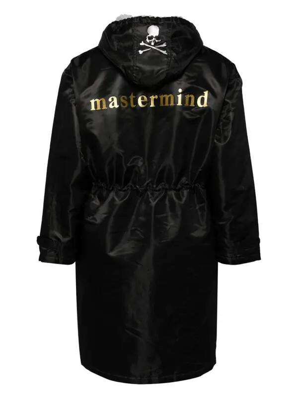 MASTERMIND WORLD Logo-print Hooded Coat