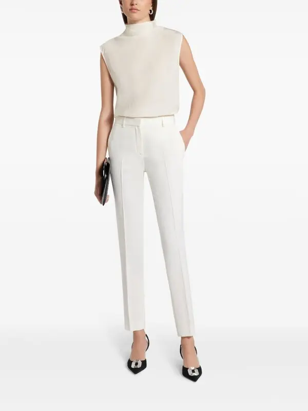 Versace Straight-leg Wool Trousers