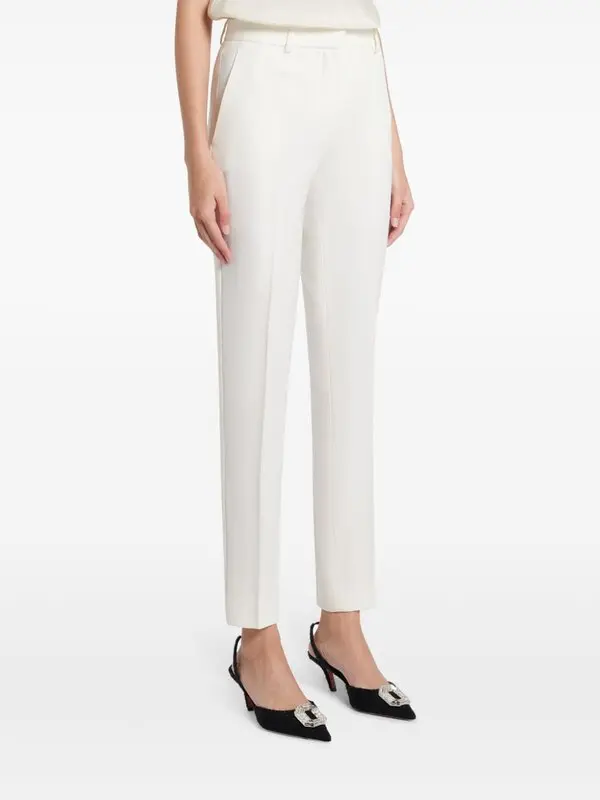 Versace Straight-leg Wool Trousers
