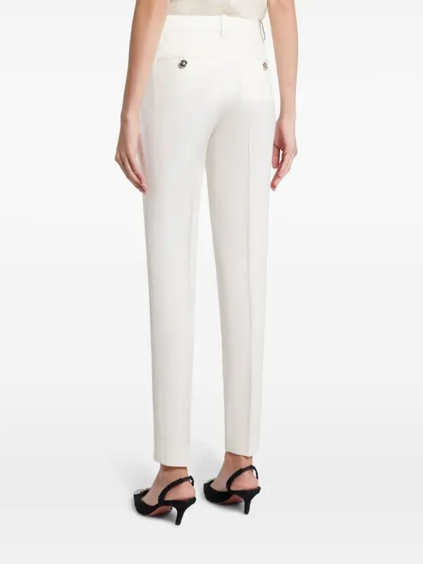 Versace Straight-leg Wool Trousers