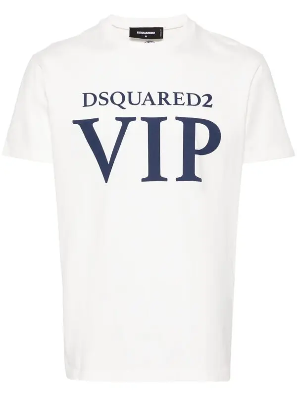 Dsquared2 Logo-print Cotton T-shirt - White
