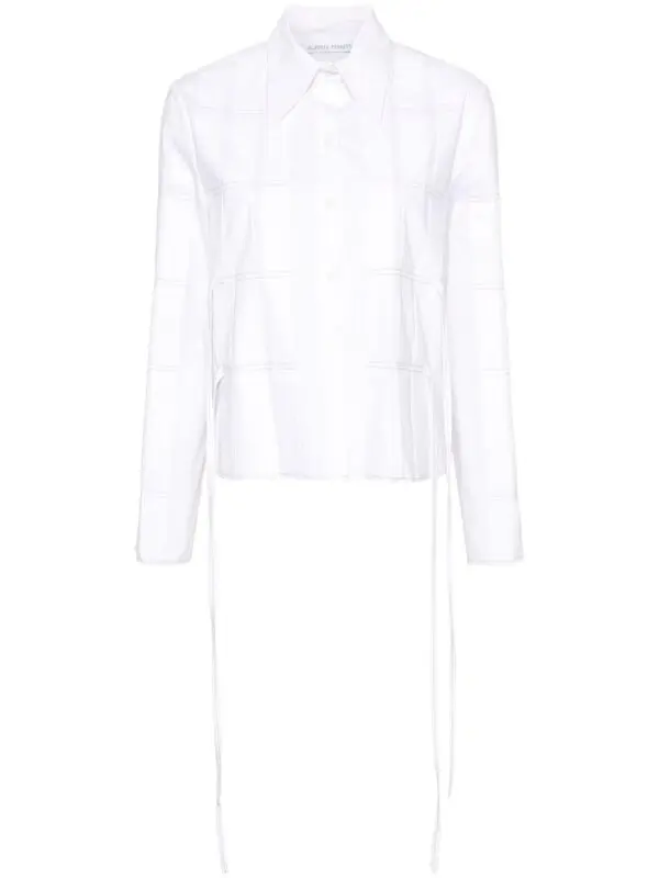 Alberta Ferretti Pleat-detail Shirt