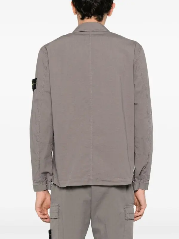Stone Island Compass-badge Shirt Jacket
