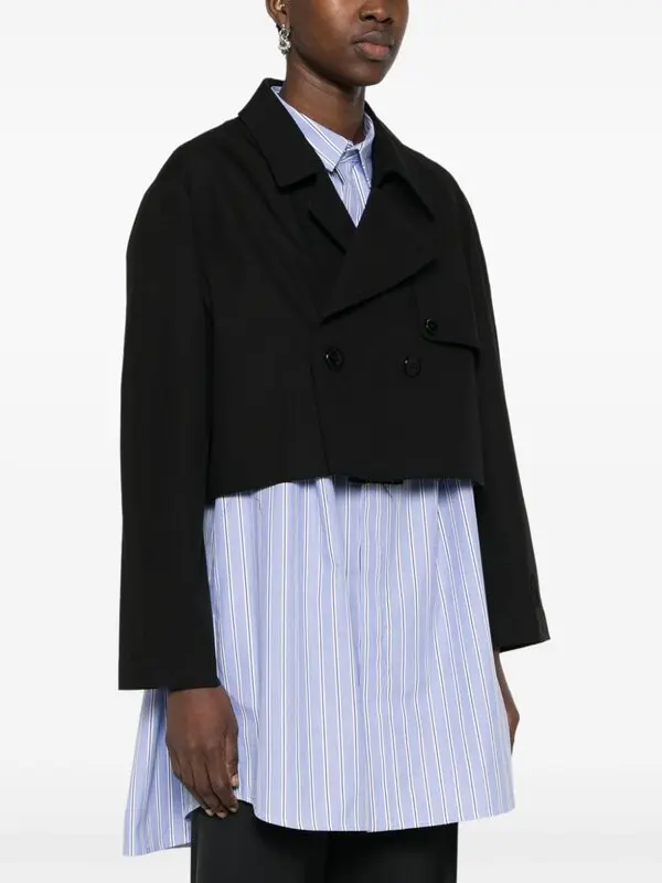 MAISON MARGIELA Double-breasted Cropped Jacket