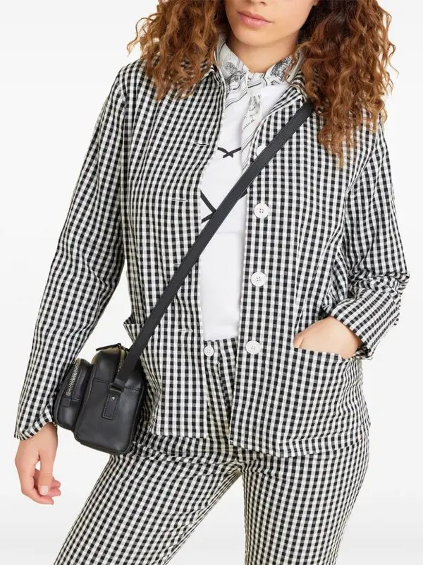 AGNÈS B. Gingham Button-up Shirt