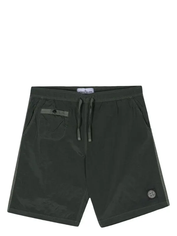 Stone Island Compass-motif Swim Shorts
