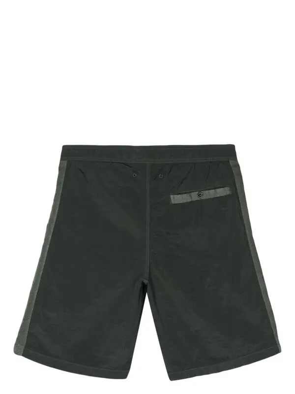 Stone Island Compass-motif Swim Shorts