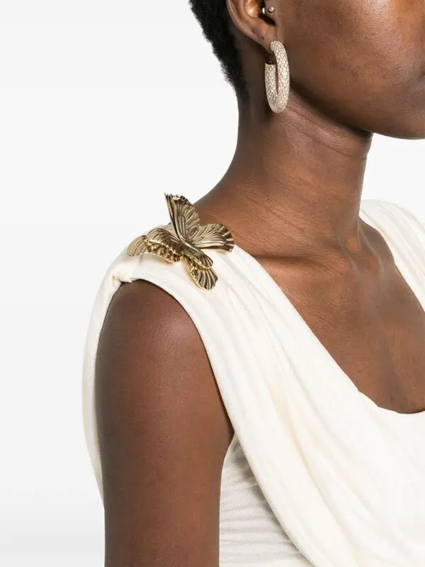 Blumarine Sleeveless Satin Top