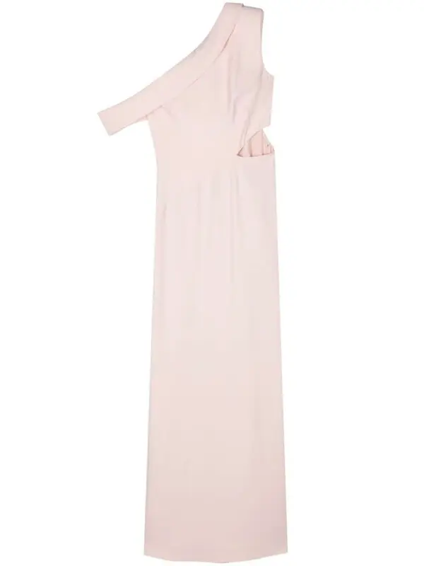 Alexander McQueen Asymmetric Maxi Dress
