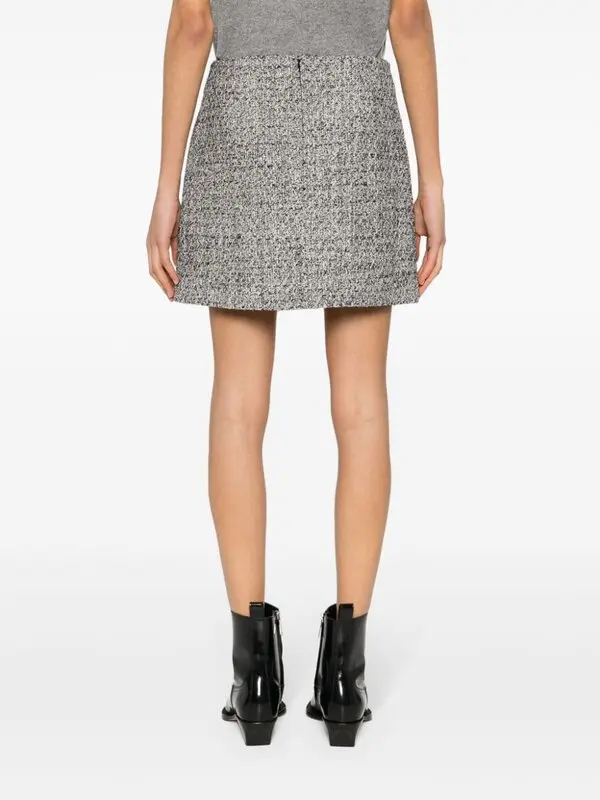 GOLDEN GOOSE Bouclé Mini Skirt