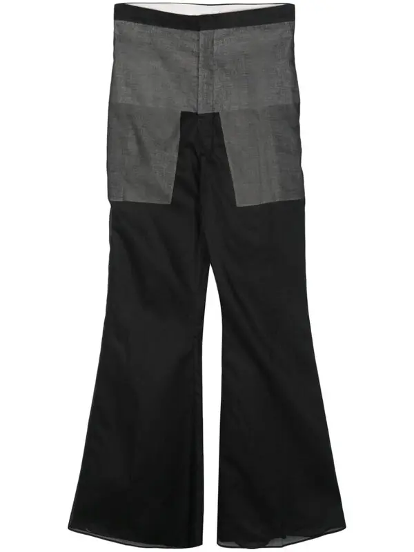 Rick Owens Dirt Bolan High-waist Trousers - Black