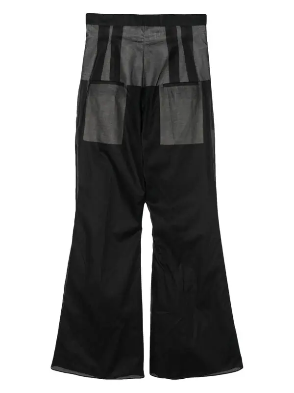 Rick Owens Dirt Bolan High-waist Trousers - Black