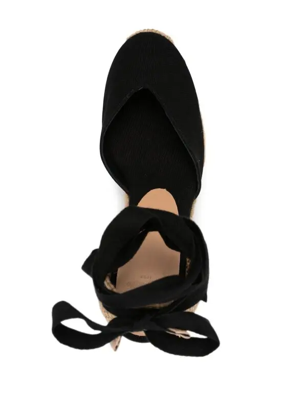 CastaÑer Platform Espadrilles - Black