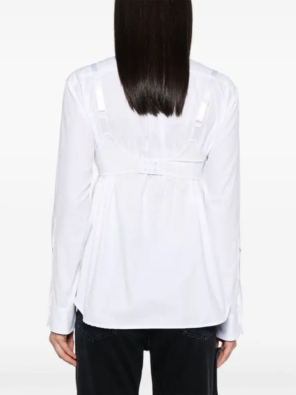 Vaquera Built-in Bra Cotton Shirt
