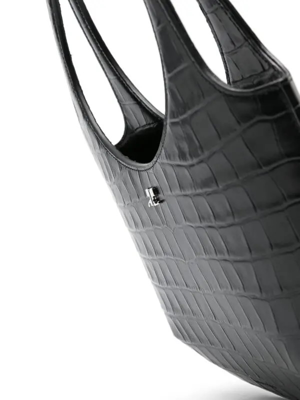 COURREGES Holy Leather Tote Bag