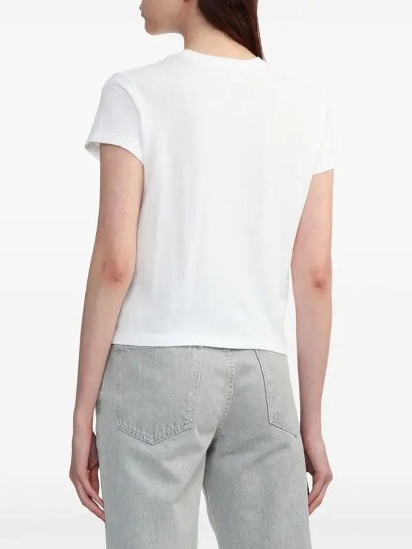AGOLDE Adine Crewneck T-shirt - White