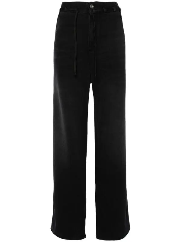 Isabel Marant Étoile Jordy High-rise Straight Jeans - Black