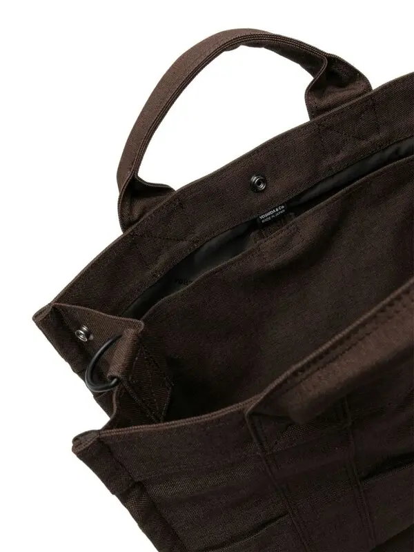 PORTER-YOSHIDA & CO Smoky Logo-patch Tote Bag