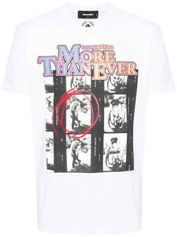 Dsquared2 Photograph-print Cotton T-shirt