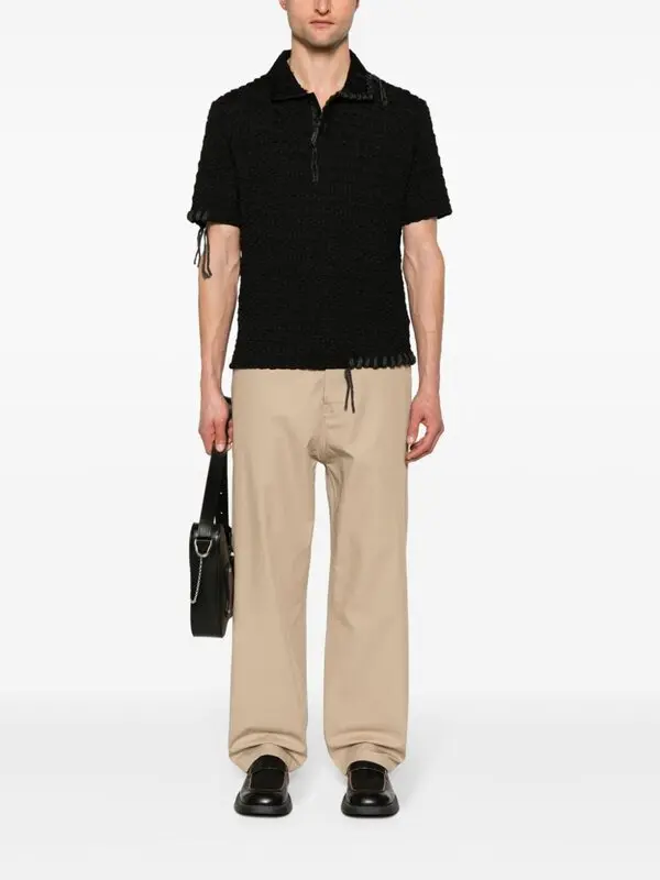 MAISON MARGIELA Mid-rise Straight-leg Trousers - Neutrals