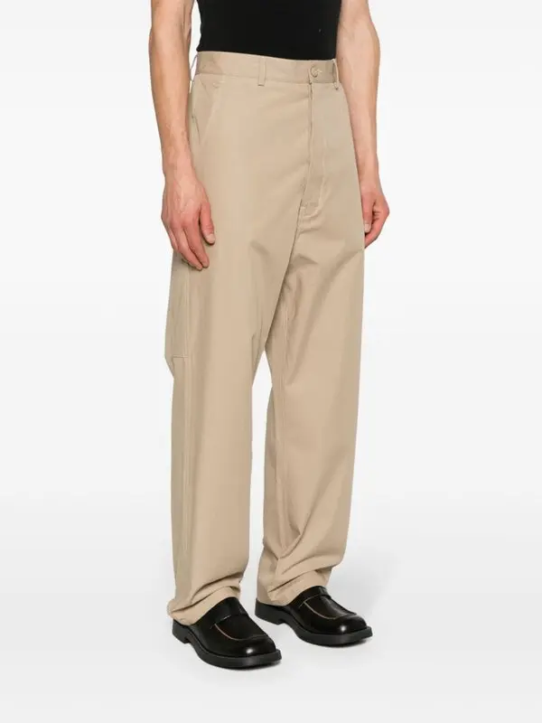MAISON MARGIELA Mid-rise Straight-leg Trousers - Neutrals