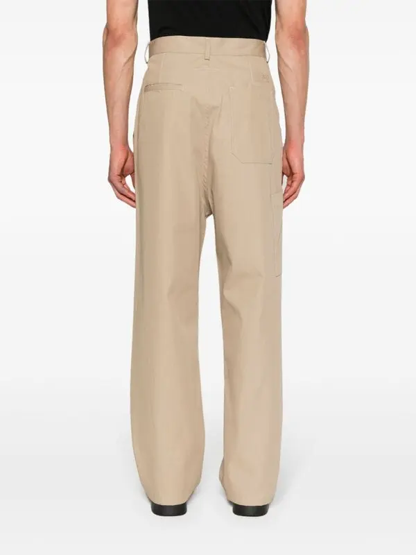 MAISON MARGIELA Mid-rise Straight-leg Trousers - Neutrals