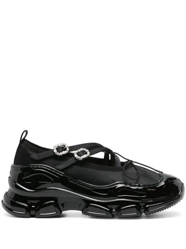 Simone Rocha Beaded Tracker Sneakers