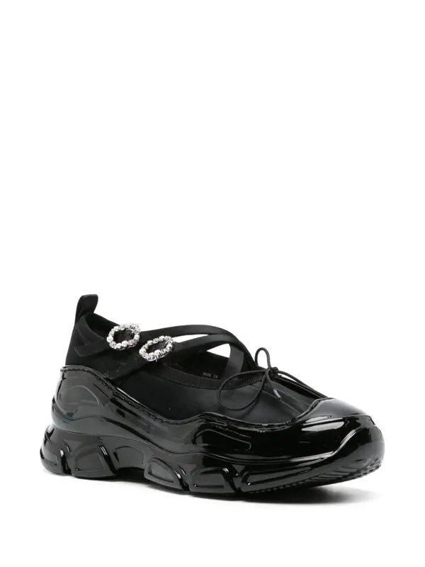 Simone Rocha Beaded Tracker Sneakers