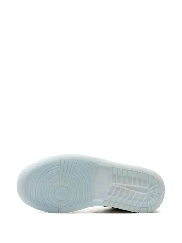 JORDAN Air 1 Low Emerald Rise Sneakers - White