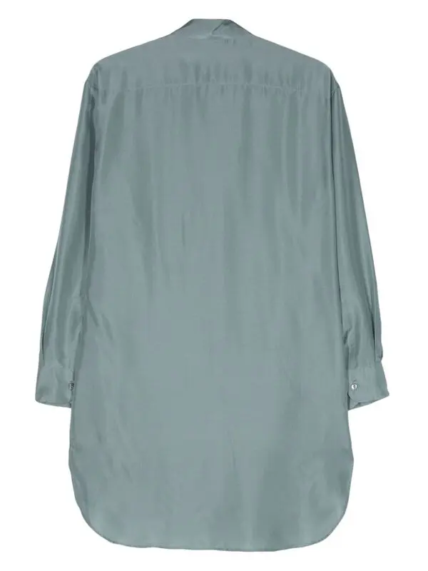 Barena Venezia Lela Pura Silk Shirt - Blue