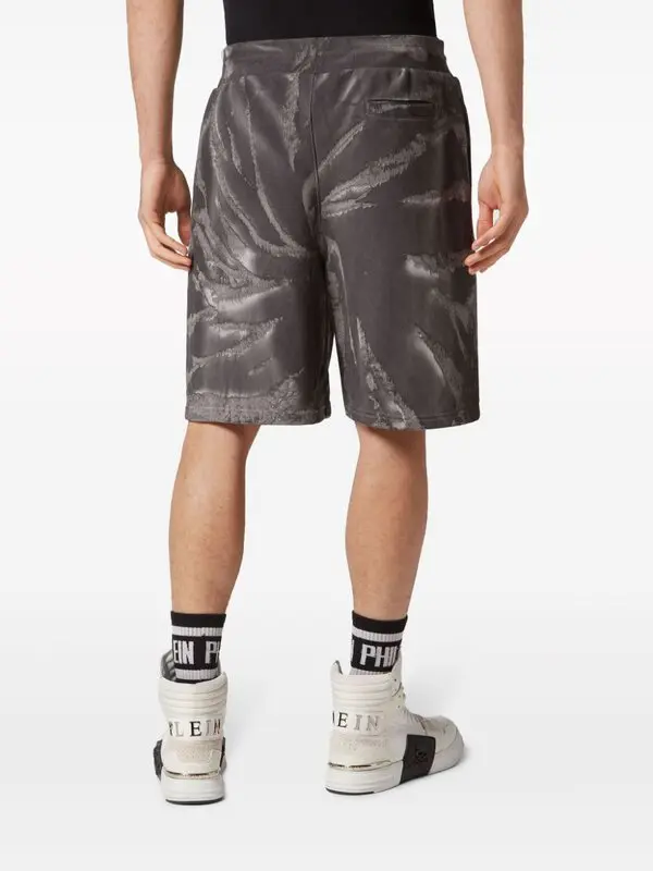 Philipp Plein Tie-dye Bermuda Shorts