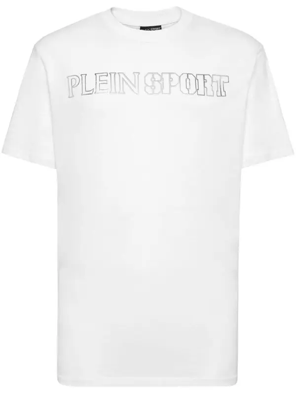 PLEIN SPORT Logo-print Cotton T-shirt
