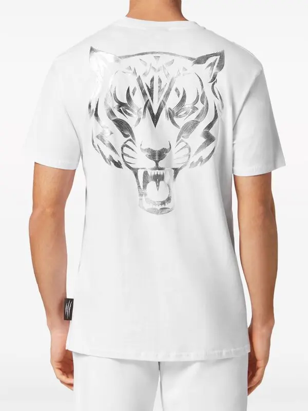 PLEIN SPORT Logo-print Cotton T-shirt