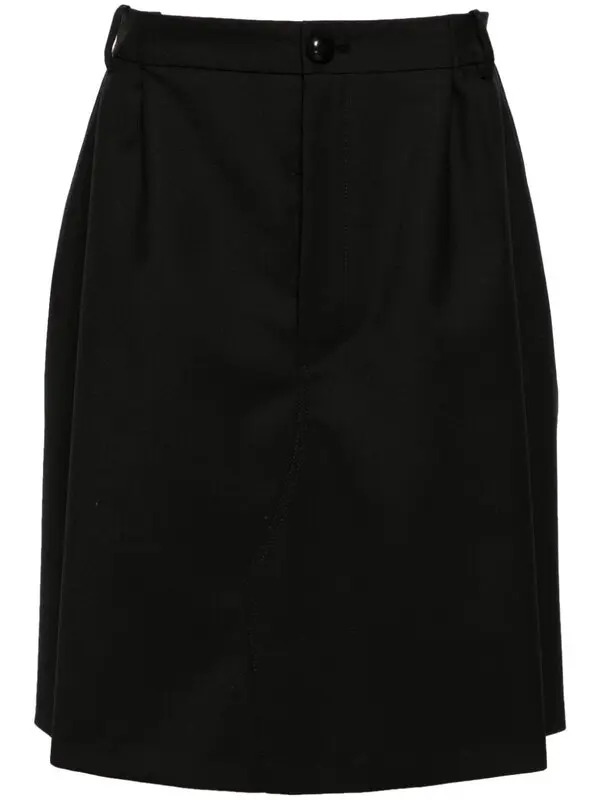 NAMACHEKO Tidan Layered Twill Shorts