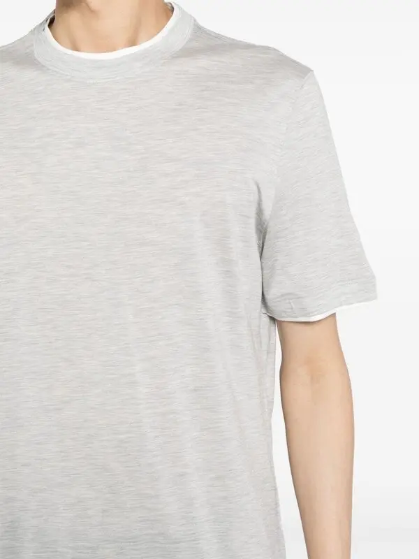 Brunello Cucinelli Layered Cotton T-shirt