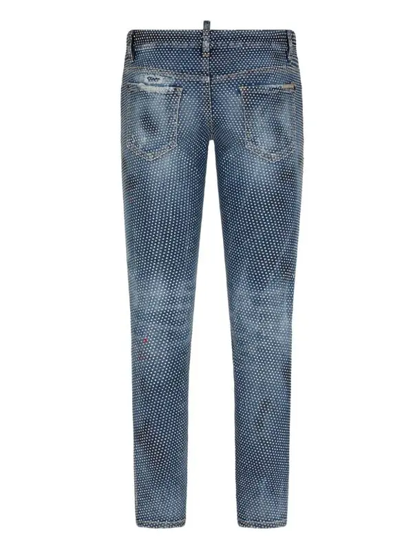 Dsquared2 Sailor Crystal-embellished Jeans