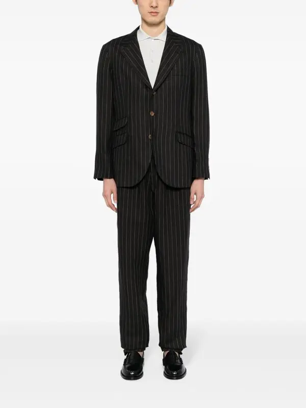 Brunello Cucinelli Pinstripe Virgin Wool Blazer