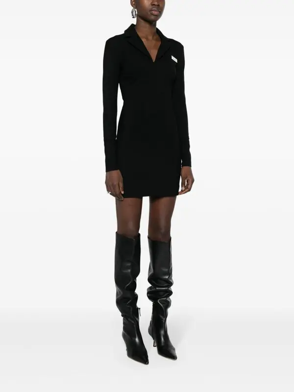 Coperni Logo-plaque Mini Dress
