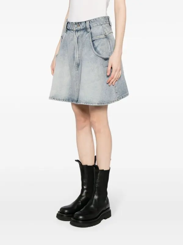 JNBY A-line Denim Mini Skirt