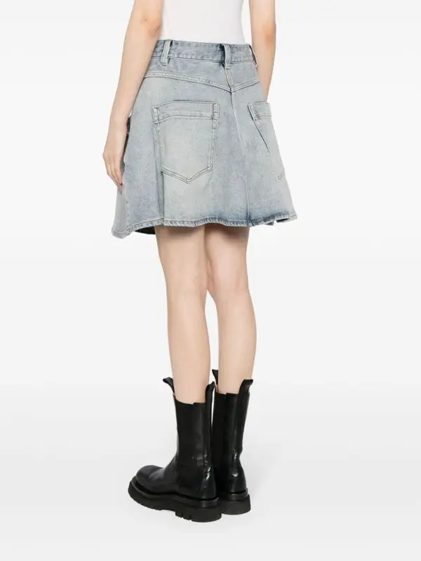 JNBY A-line Denim Mini Skirt