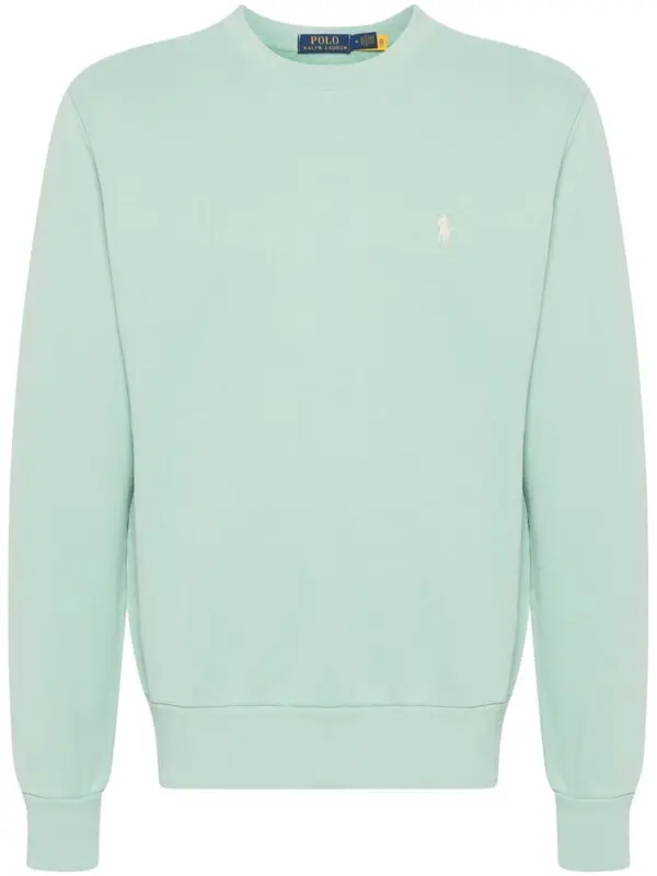 Polo Ralph Lauren Polo Pony Motif Cotton Sweatshirt - Green