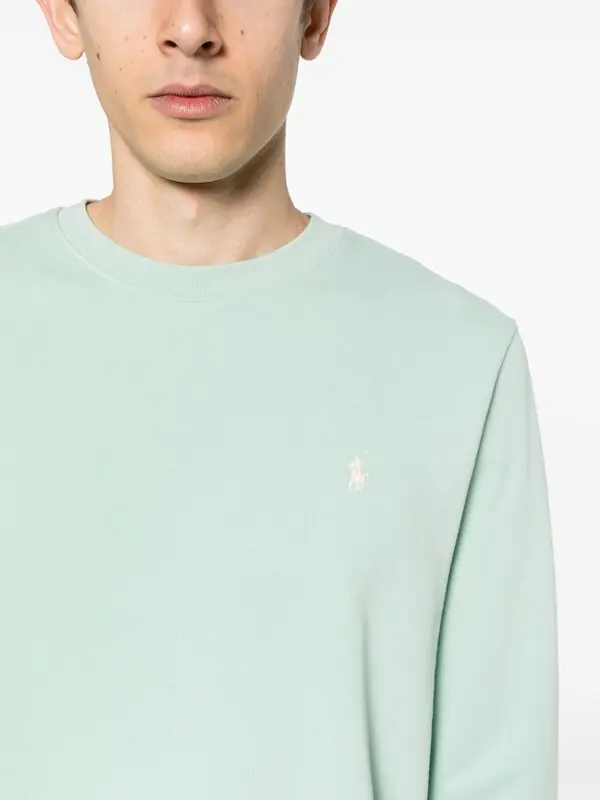 Polo Ralph Lauren Polo Pony Motif Cotton Sweatshirt - Green