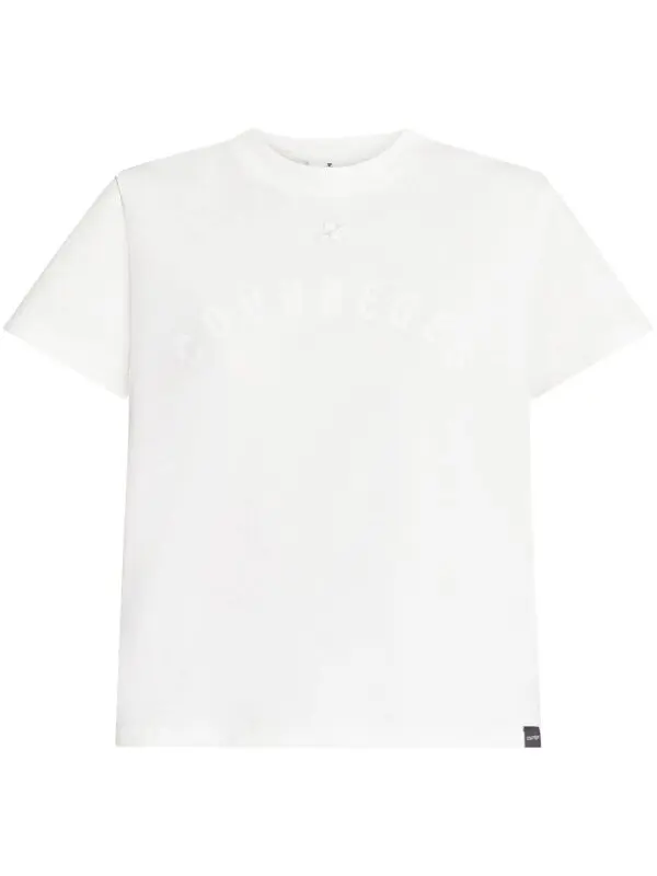 COURREGES Ac Straight Cotton T-shirt