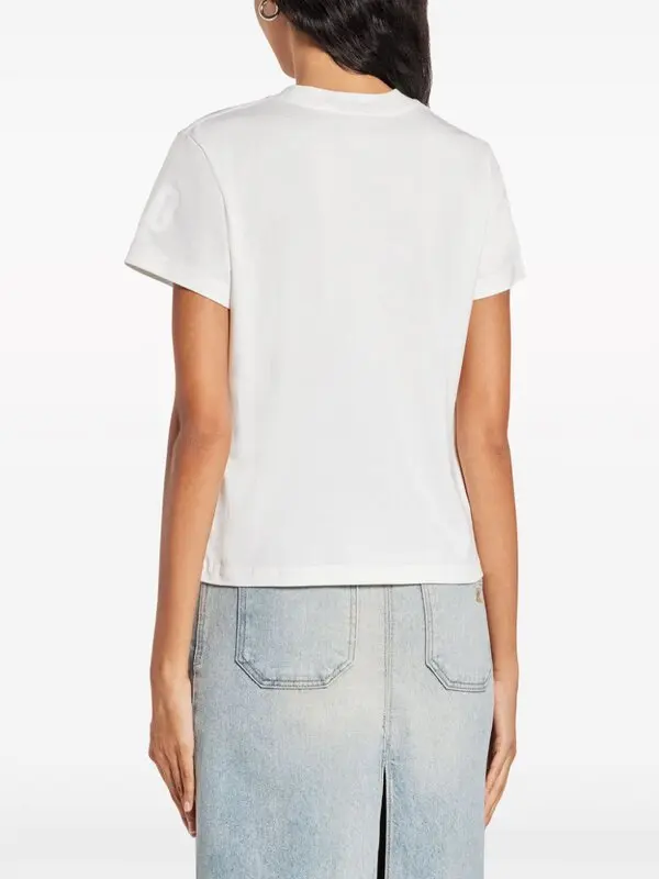 COURREGES Ac Straight Cotton T-shirt