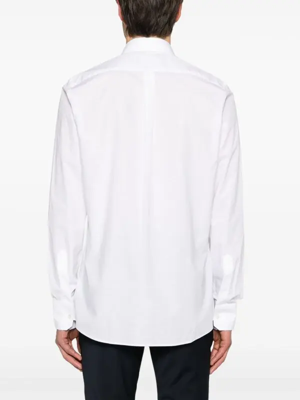 Dolce & Gabbana Long-sleeve Cotton Shirt - White