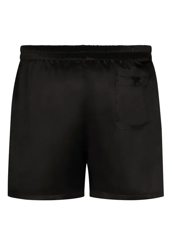 Dolce & Gabbana Silk Shorts - Black