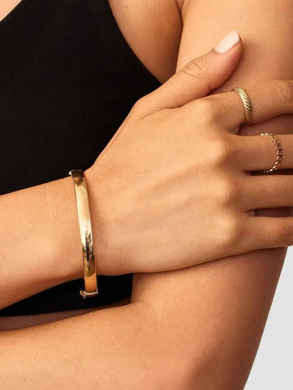 ORADINA 14k The One Bold Bangle