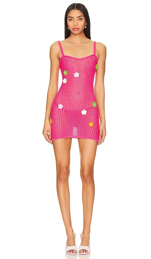 MORE TO COME Lawra Mini Dress - Pink