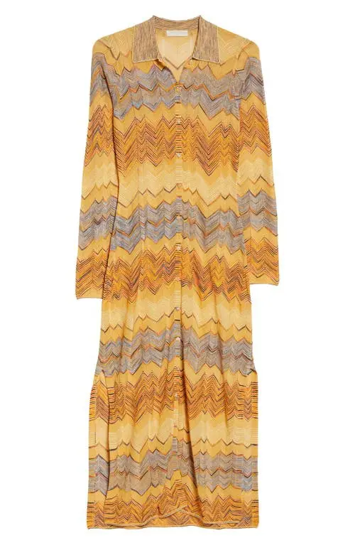 chinese dress ladies Mint and Gray Chevron Maxi Dress