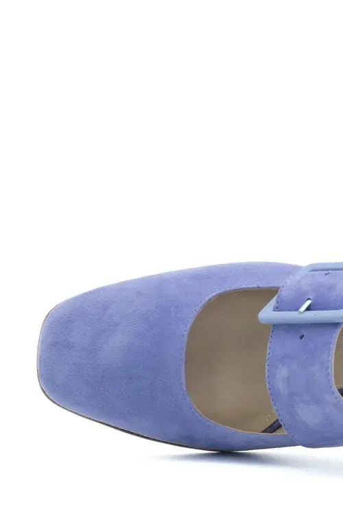 AMALFI BY RANGONI Selva Slingback Pump - Blu Iris Heel Buckle